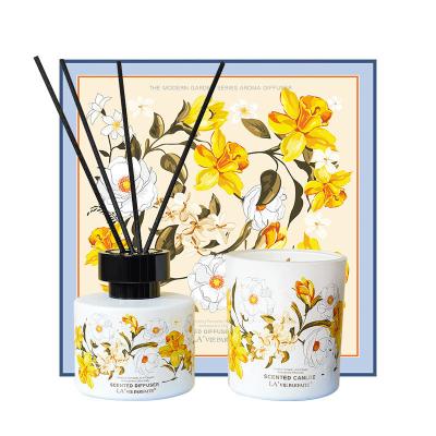 中国 お客様のロゴ アロマテラピー ギフトボックスセット 女性用精油キャンドル 記念品 ギフト 販売のため