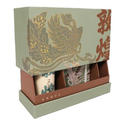 Chine Cadeau de l'année Conception originale Cadeau de main et tasse isolée de style Dunhuang avec le logo du client à vendre