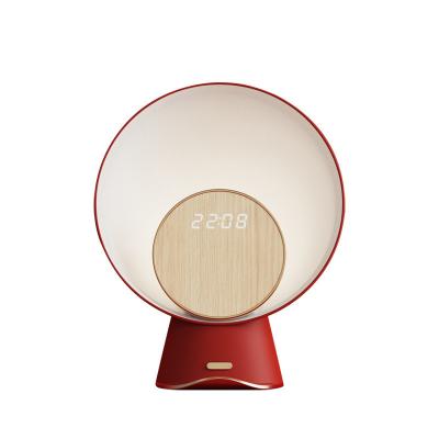 Chine Hôtel et Resort Chinois Rouge Charge sans fil 15W haut-parleur Bluetooth avec lumière atmosphérique à vendre
