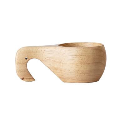 Chine Améliorez votre équipement de voyage avec une tasse de café finlandaise intégrée en bois complet à vendre