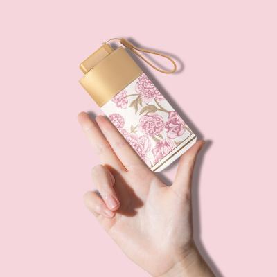 Cina Portable e colorato schermo di seta stampato 60% pieghevole tascabile mini ombrello solare pieghevole in vendita