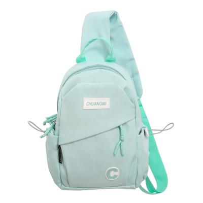 Chine 2 Impression en couleur Sacs à poitrine de mode sac à épaule de sport léger pour cadeau aux employés à vendre