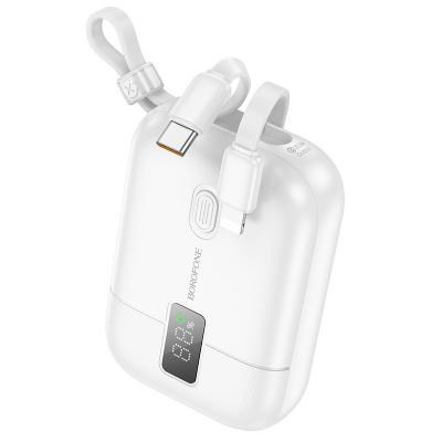 Chine 10000 mAh Power Bank entièrement compatible avec le câble et l'alimentation électrique mobile à vendre