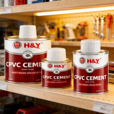 China Professional PVC Pipe Cement CPVC Glue Strong Bonding Adhesive for Pipeline Connection High Strength Vinyl Plastisol Solvent Cement Quick Drying And Leak-Proof Suitable for PVC CPVC Plastic Pipes for sale