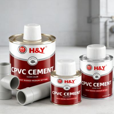 China Premium CPVC Solvent Cement – High Quality Chloroprene Rubber Adhesive for Plumbing Construction And Pipe Fitting Strong Bonding Fast Setting Low VOC Clear Color for sale