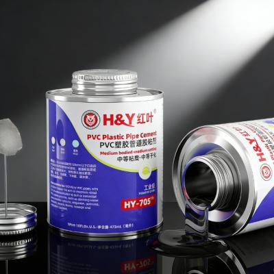 China Pvc Glue Adhesive Medium Viscosity Pvc Solvent Cement For Pipes Joint Cable Gutters for sale