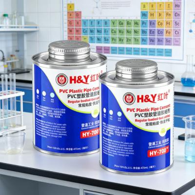 China Durable Conventional Viscosity Pvc Glue Pvc Solvent Cement Adhesive For Industrial Pipeline for sale