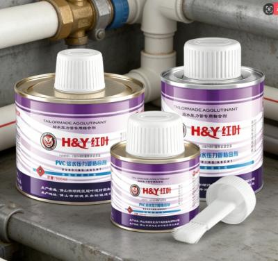 China High Clear Fast Setting  PVC Solvent Cement  PVC Plastic Pipe Glue Adhesive for sale