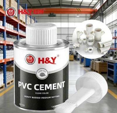 China Plastic Pipes Pvc Solvent Cement Pipe Glue Cement High Viscosity Pvc Adhesive Glue for sale
