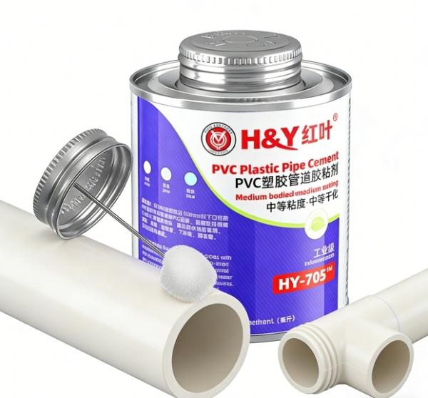 Quality PVC Plastic Pipe Medium Bodied PVC Cement Of Medium Setting PVC Glue for sale