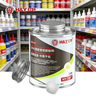 China Civil Industrial High Viscosity CPVC Pipe Adhesive Professional With Cotton Brush for sale