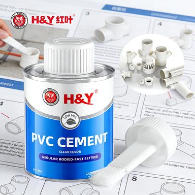 China Quick Drying PVC Adhesive High Transparency PVC Pipe Cement Solvent Construction for sale