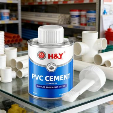 Quality 50ml 100ml PVC Solvent Cement Glue For Water Pipe Fast Setting for sale