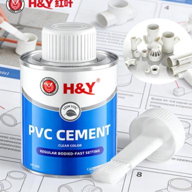 China Quick Drying PVC Adhesive High Transparency PVC Pipe Cement Solvent Construction for sale