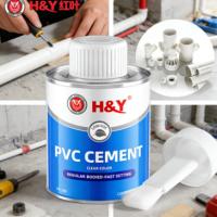 China Fast Setting PVC Pipe Solvent Cement Clear Grey ISO9001 Certified 1 Year Shelf Life for sale