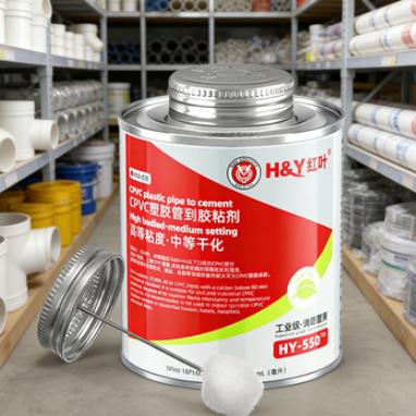 Quality Water Based CPVC Pipe Adhesive UPVC Solvent Cement Glue Heavt Body for sale