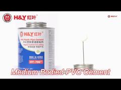 medium viscosity pvc plastic pipe solvent cement pvc glue for pipes components