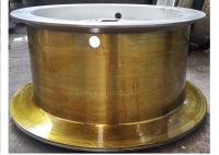 China Tungsten Carbide Steel Wire Drawing Capstan Block Drum 300mm to 1200mm for Dry Type Pulley Machine for sale