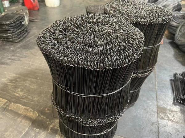 Customized Made Of Zinc Coated Steel With 1.2mm Diameter Wire Loop Ties Used For Bundle And Tie Seal Sacks
