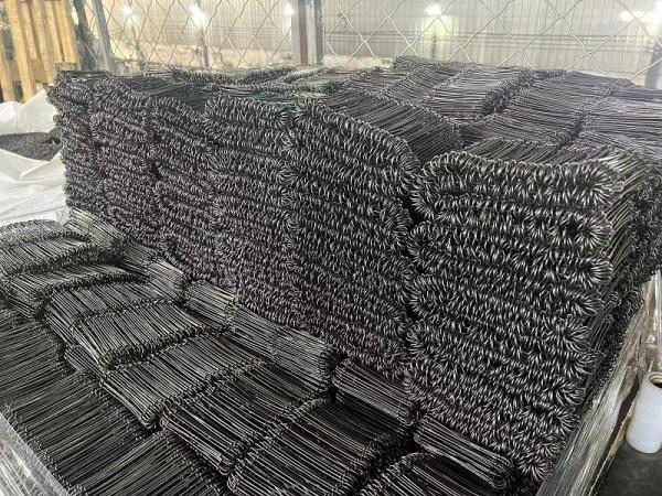 Customized Made Of Zinc Coated Steel With 1.2mm Diameter Wire Loop Ties Used For Bundle And Tie Seal Sacks