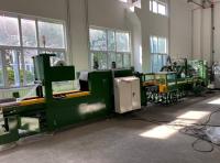 China Welding Wire Spool Carton Box Packaging Machine with Auto Film Wrapping and 90° Turnover System for sale