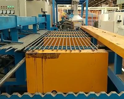 China Horizontal Type Induction Heating Machine for Railway Hot Coiling Springs with 6-16mm Wire Drawing Machine for sale