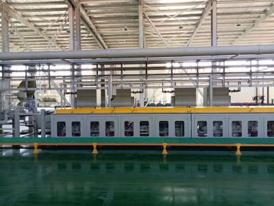 China Automatic Brass Electroplating Production Line with 36, 48 or 56 Lines for Steel Wire Brass Coating with Copper Content 62-68% and Coating Weight 3-8g/kg for sale