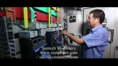 Cina Linea di produzione di filo per saldatura animato di alta qualità Suntech con diametro di uscita 0,1-1,2 mm e diametro massimo del filo in ingresso di 8 mm. in vendita