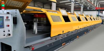 Cina Macchina per disegnare fili in linea retta ad alta efficienza con garanzia di un anno e capacità di produzione di 100 serie/anno in vendita