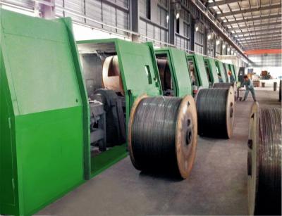 China Suntech Skip Type PC Wire Stranding Machine with Synthesized Die and 100 Sets/Year Production Capacity for Prestressed Wire Strand for sale