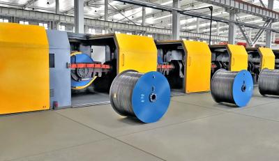 China Suntech Skip Type PC Wire Stranding Machine with Synthesized Die and 100 Sets/Year Production Capacity for Prestressed Wire Strand for sale