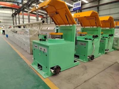 China Suntech LW710 Model Straight-Line Wire Drawing Machine with 0.5-4.5mm Outlet Diameter and 10mm Max Inlet Wire Dia. for sale