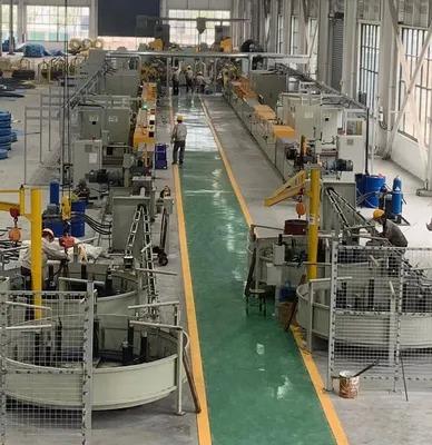 China High Speed 6-16mm EN10270-2:2011 Compliance Wire Drawing Machine and Induction Heating Line for Prestressed Steel Spring Wire for sale