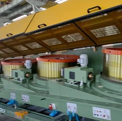 China Suntech LZ-400 Series Straight Line Wire Drawing Machine with 10 Max Number of Block and AC Frequency-Variation Motor for sale