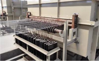 China Automatic Galfan Coated Steel Wire Production Line with 100m/Min Speed and 1.0-4.5mm Wire Diameter for sale