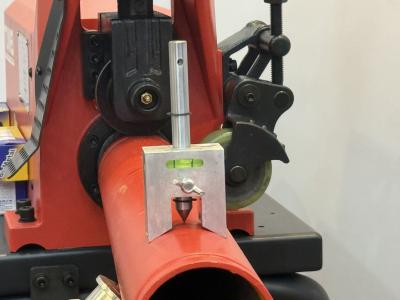 China Pipe Tools Pipe Magentic Center Pipe Hole Punch easily drill holes in 1 inch to 10 inch Pipe Hole Saw/ Centering Point with Level/Magnetic Pipe Center Punch 1