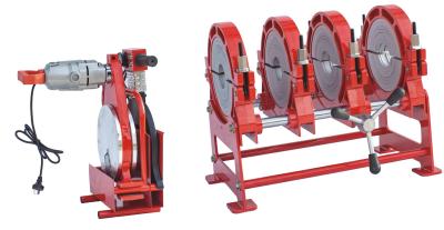 China SHJ160-SHY Plastic Pipe Butt Fusion Welding Machine 40-160mm Clamp Set for PE Pipe for sale