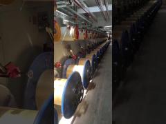 Línea de galjanoplastia de cobre amarillo de la aleación de cobre del cinc 70m/Min Speed
