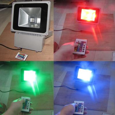 Cina Alto potere all'aperto della luce di inondazione di RGB LED per il watt AC85V - 265V del magazzino 30 in vendita