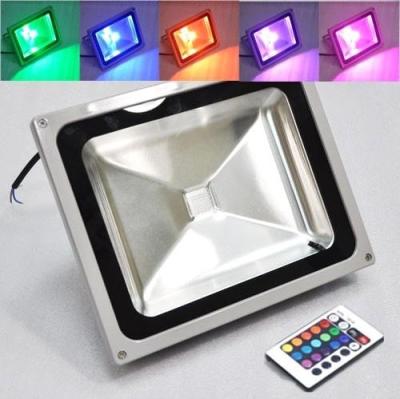 Cina Quadrato IP66 impermeabile 50W 50HZ - 60HZ della luce di inondazione di RGB LED di alta luminosità in vendita