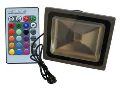Cina IP65 ambientali impermeabilizzano le luci di inondazione principali RGB all'aperto 30W, AC100 - 240V, 50/60 hertz in vendita