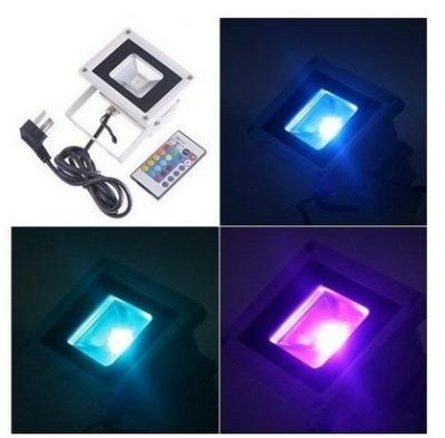 Cina Lampada dell'inondazione di alto potere 10W RGB LED con il paesaggio a distanza del giardino in vendita