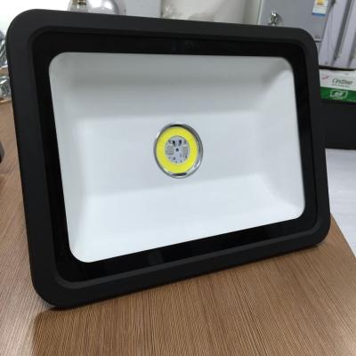 China Industrial COB 50Hz / 60Hz 11000lm Outdoor LED Flood Lights 100W For High Way for sale