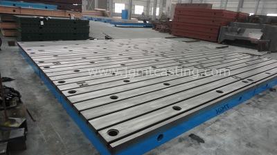 China Casting Iron T-slots Floor Plates for sale