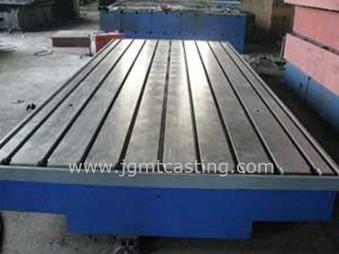 China Cast Iron T-Slot Base Plate for sale