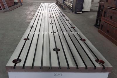 China Cast Iron T Slot Floor Table for sale