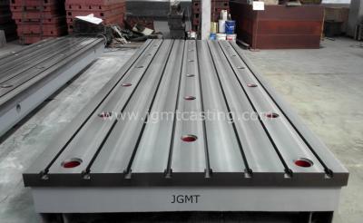 China Cast Iron T-slot Floor Plates for sale