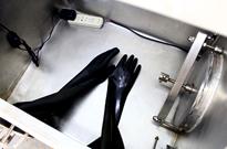 Boîte à gants d'acier inoxydable avec le système de purification pour l'usage chimique 1 de recherches d'utiliser-et de recherches de laboratoire