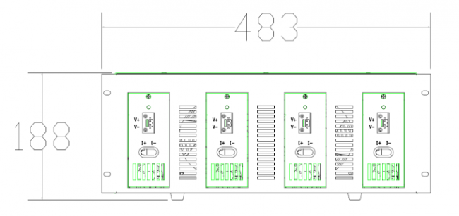 72V5A 4ch電池の高精度および省エネのフィードバックのタイプ電池容量のテスター2を試験機