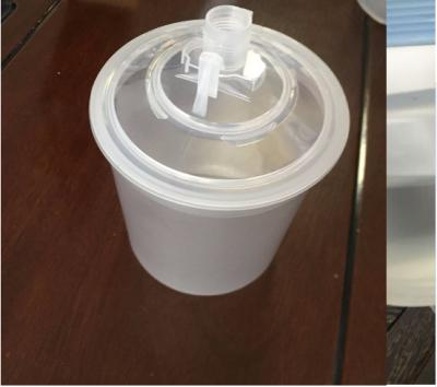 China professional painter's plastic linners and cup lids with clear color 600ml/125mic for sale
